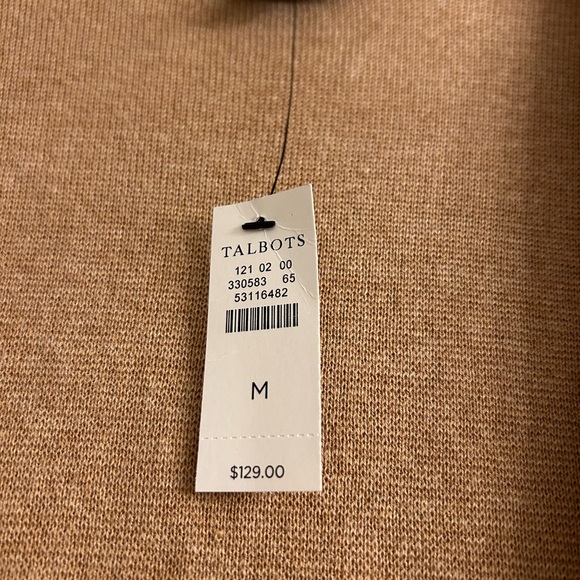 Talbots | Sweaters | Nwt Talbots Camel Cardigan | Poshmark